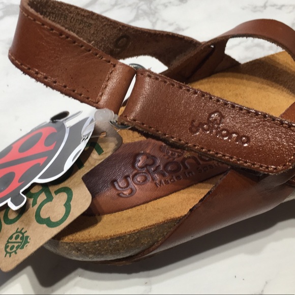 Yokono | Shoes | Yokono 9 Ibiza Leather Strappy Sandal Toe Loop | Poshmark